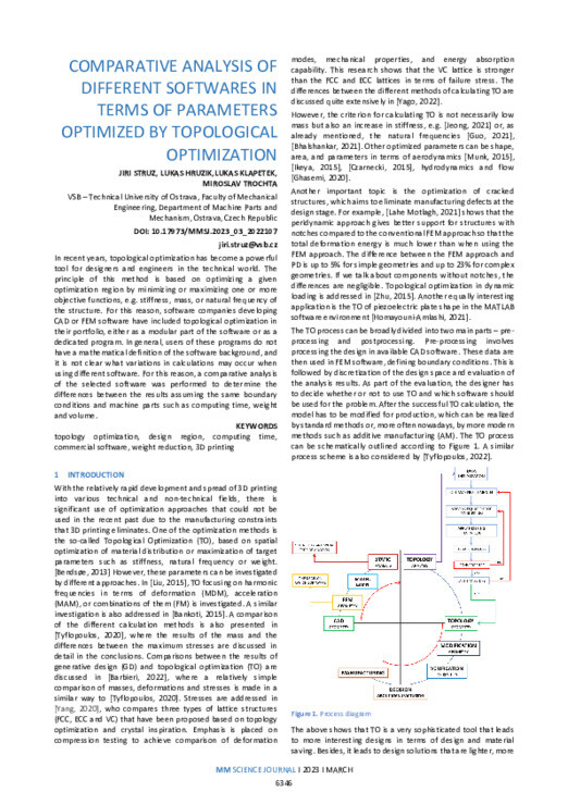 COMPARATIVE ANALYSIS OF DIFFERENT SOFTWARES IN TERMS OF PARAMETERS ...