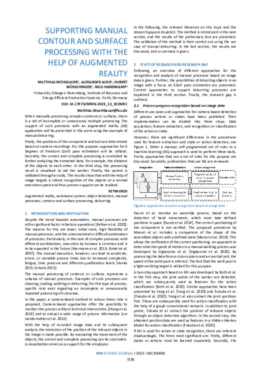 SUPPORTING MANUAL CONTOUR AND SURFACE PROCESSING WITH THE HELP OF ...